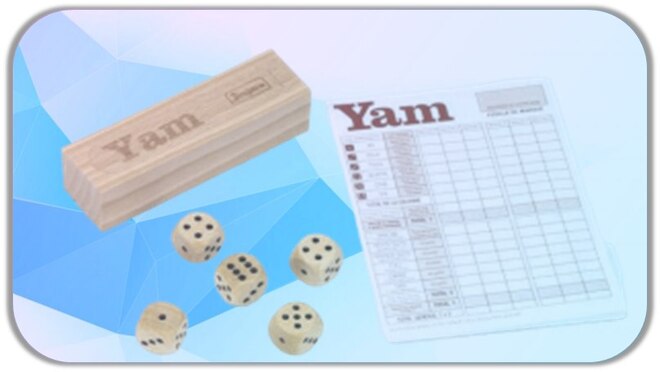 Application Excel de gestion du jeu yam's