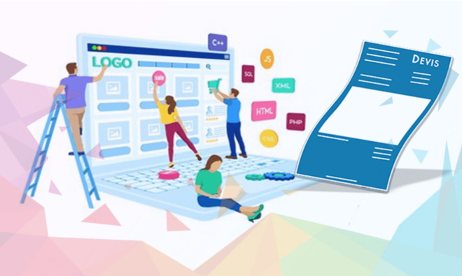 Modèle Excel de devis de création d'un site web - Modèles Excel