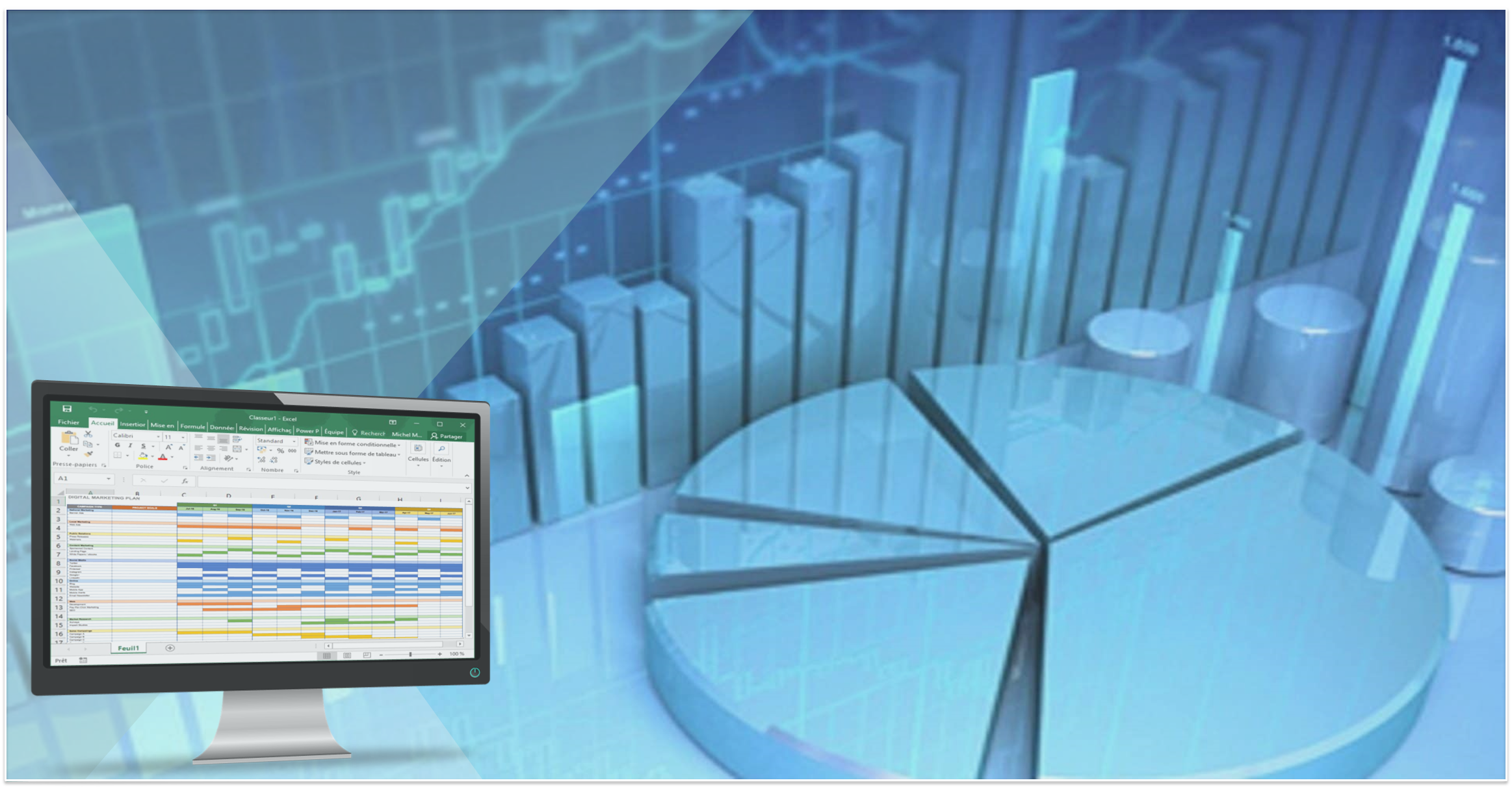 Modèle gratuit de tableaux statistiques sur Excel - Modèles Excel
