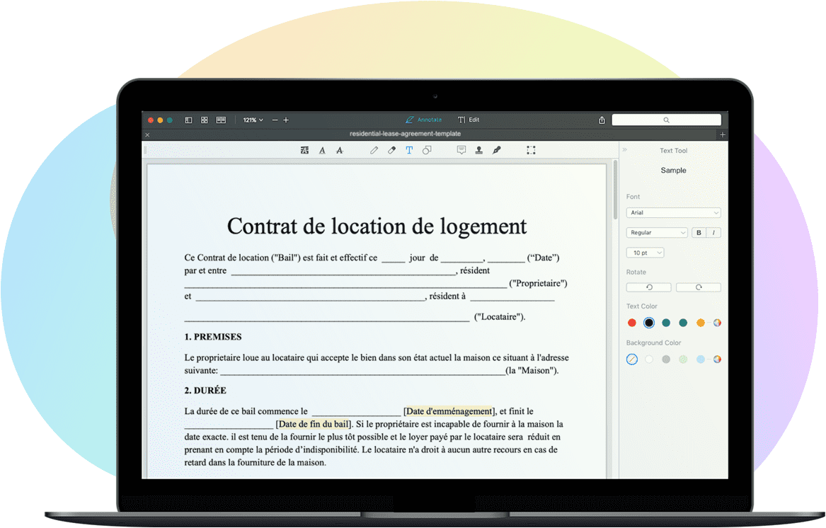 Modèle Word pour contrat de location - Modèles Word