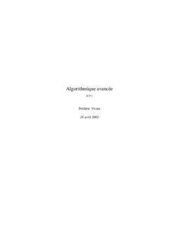 Algorithmique avancée formation - Cours Algorithme