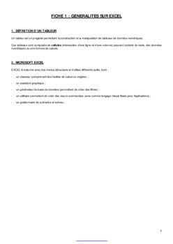 Cours Pratique Excel Cours Excel