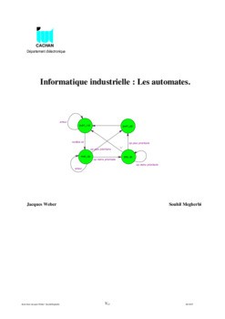 Cours d'informatique industrielle - Cours informatique