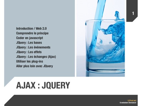Cours Ajax et jquery approfondie pas a pas - Cours développement web