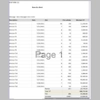 Modèle de facture Excel avec remise - Modèles Excel