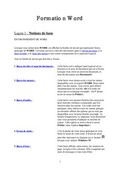 304 Cours et formations MS Word