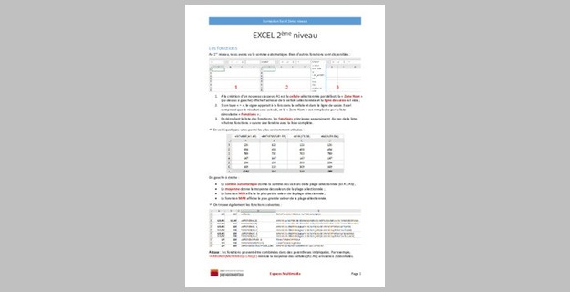 Excel 2016 tutoriels et exercices corrigés