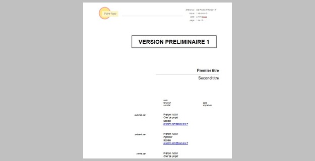 Modèle d’offre commerciale sur Word