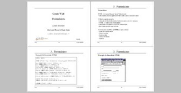 Cours web avance sur les formulaires en HTML