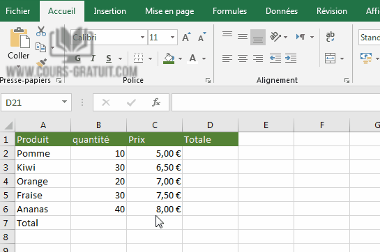 Tutoriel Excel : formules matricielles