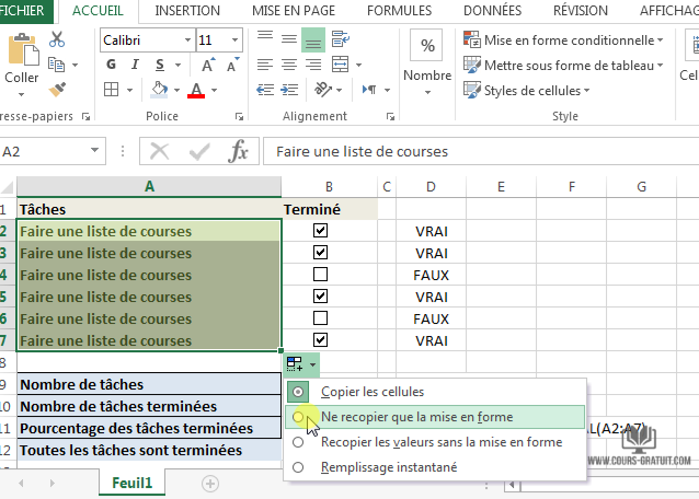 Tutoriel Sur Les Cases Cocher Dans Excel Insertion Manipulation Et