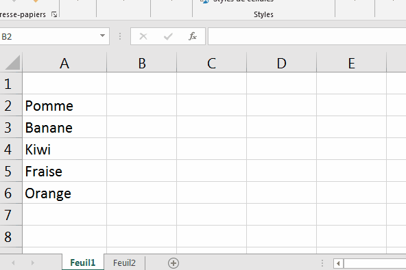 Excel : Importer ou référencer une cellule dans une autre feuille ...