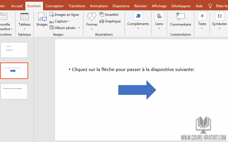 Comment insérer et changer la couleur d'un lien hypertexte dans PowerPoint