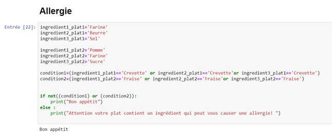 Tutoriel Python : opérateurs logiques - Tutoriel Python