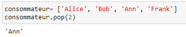 Tuto Python : Les listes : la méthode POP() - Tutoriel Python